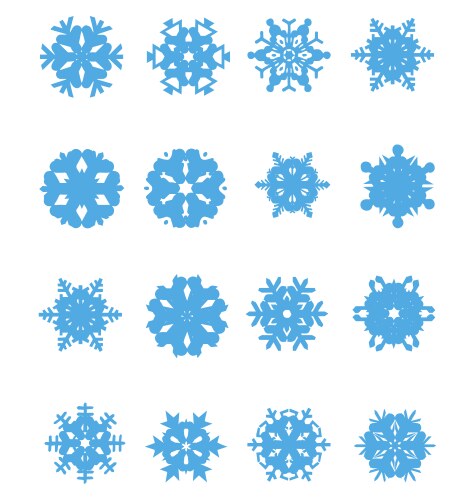 Snowflakes Outline Vector Images (over 35,000)