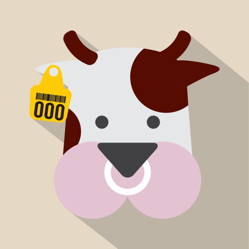 Cow Ear Tag Vector Images (47)