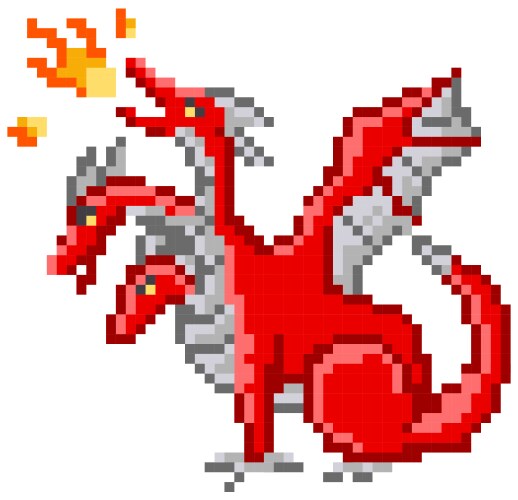 Pixel Dragon Art Vector Images (over 250)