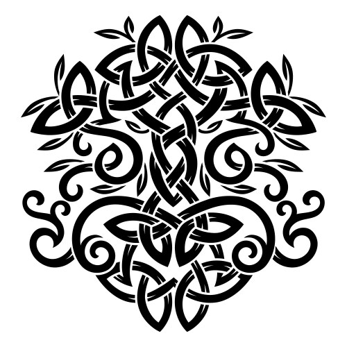 Viking design world tree from scandinavian Vector Image