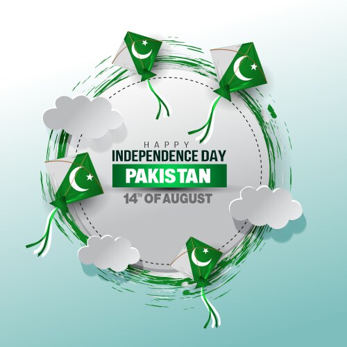 Pakistan Independence Day Celebration Royalty Free Vector