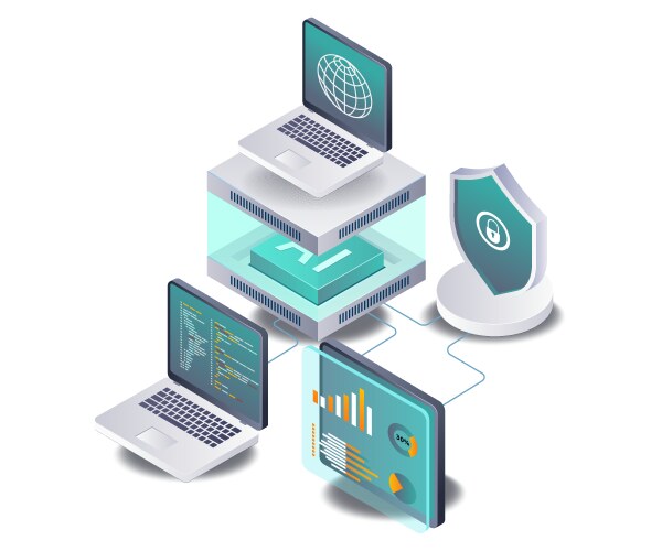 Technology Infrastructure Vector Images (over 25,000)