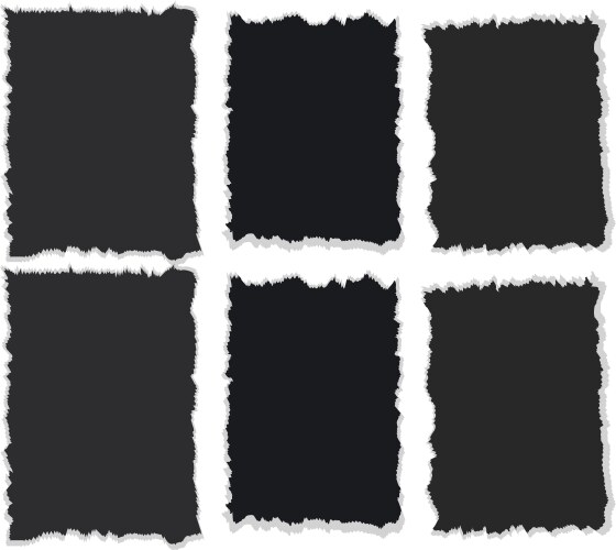 White torn damaged paper texture Royalty Free Vector Image