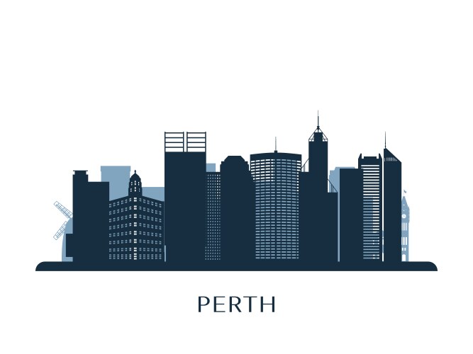 Perth Skyline Vector Images (over 140)