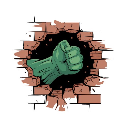 Hulk Fist Vector Images (32)