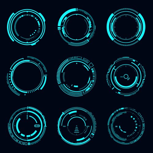 Cyberpunk Element Vector Images (over 9,900)