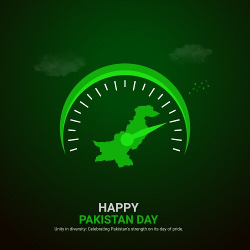 Pakistan resolution day Royalty Free Vector Image