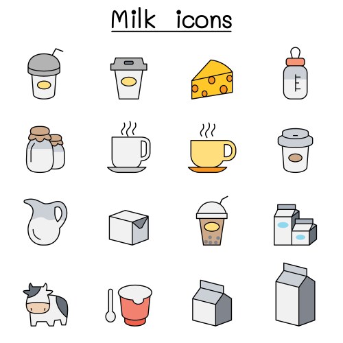 Milk Line Icon Vector Images (over 55,000)