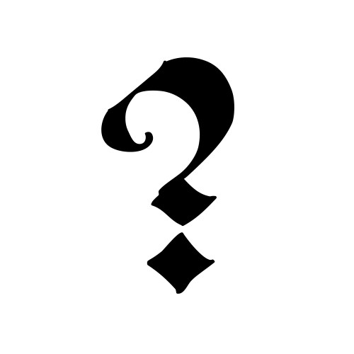 Gothic alphabet contemporary black Royalty Free Vector Image