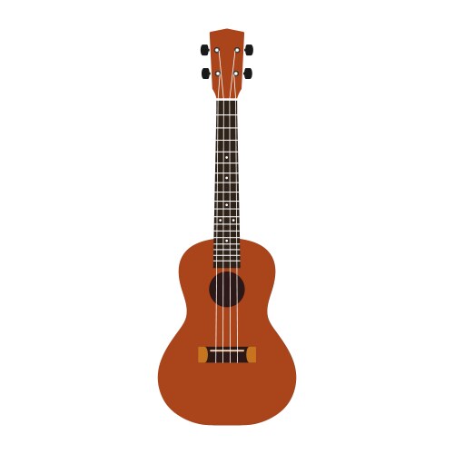 Sound ukulele cartoon – Royalty-Free Vector | VectorStock