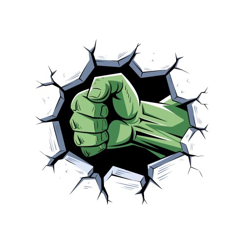 Hulk Fist Vector Images (29)