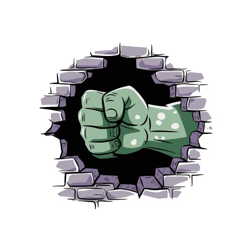 Hulk Fist Vector Images (29)