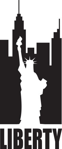 Liberty bell philadelphia america Royalty Free Vector Image