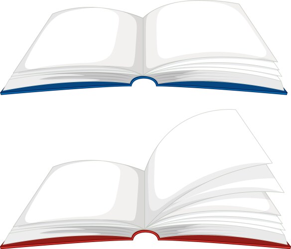 Open book Royalty Free Vector Image - VectorStock