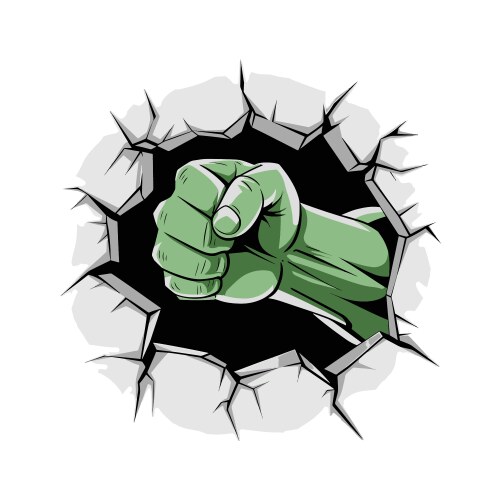 Hulk Fist Vector Images (29)