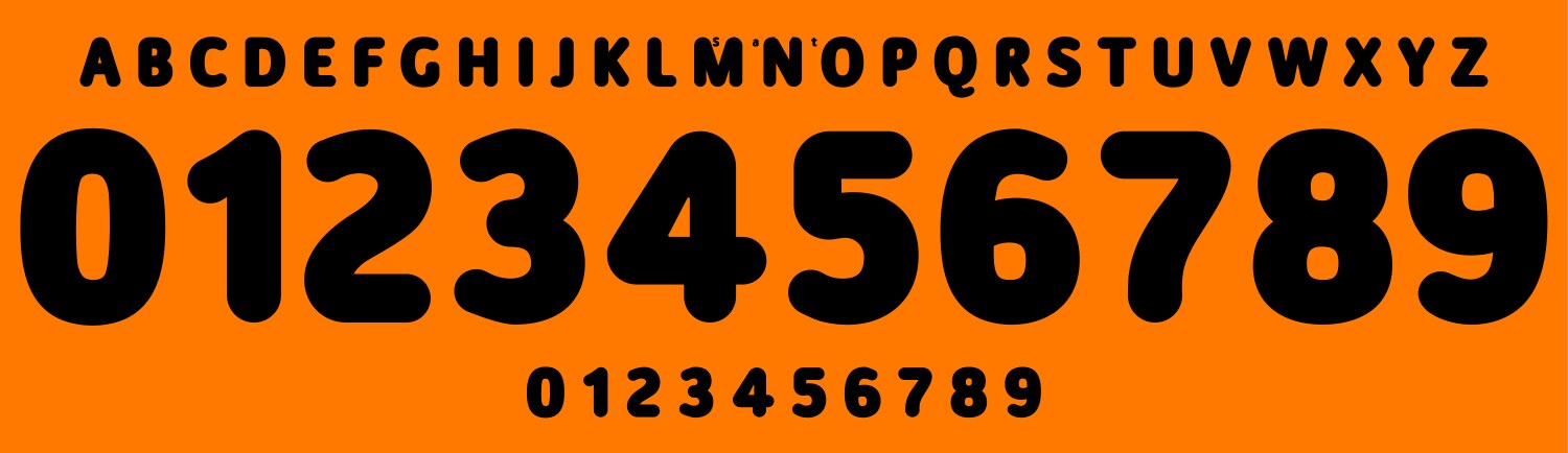 Fat Numbers Vector Images (over 2,000)