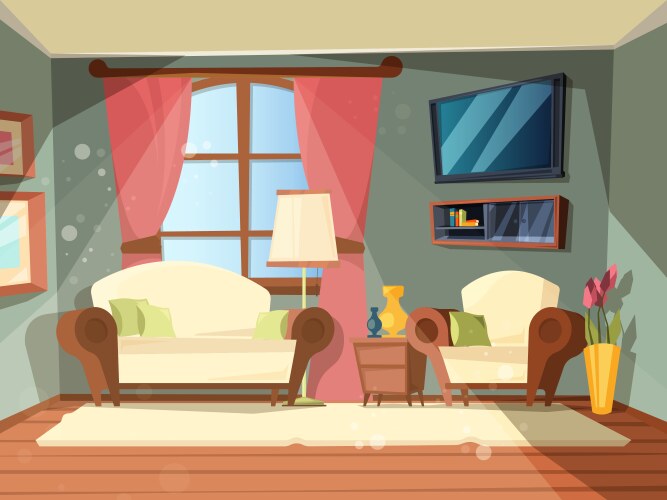 Living Room Cartoon Vector Images (over 24,000)