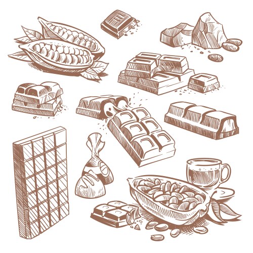 Chocolate Outline Vector Images (over 47,000)