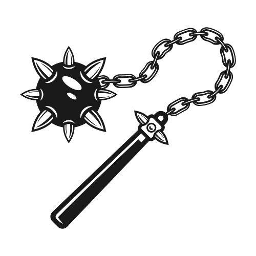 Chain Mace Weapon
