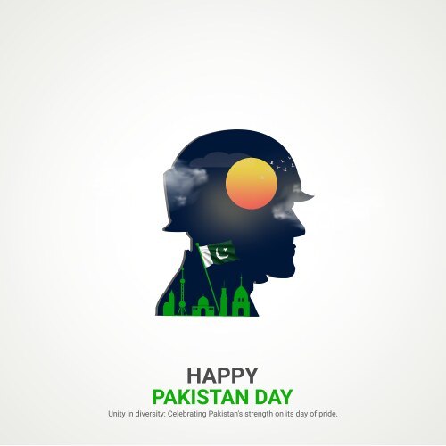 Pakistan resolution day Royalty Free Vector Image
