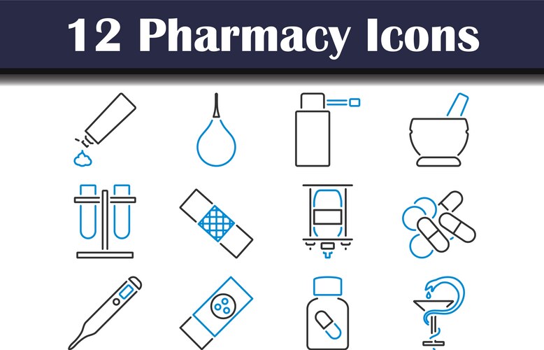 Pharmacy icon Royalty Free Vector Image - VectorStock