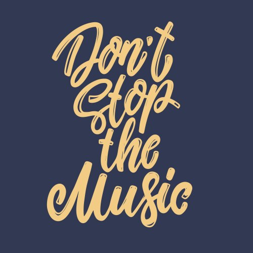 Dont Stop the Music Vector Images (over 180)