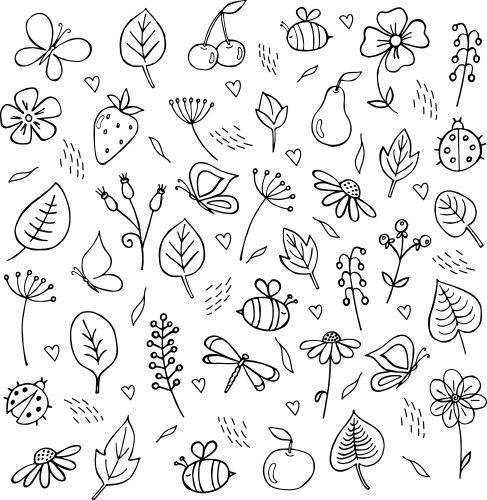 Insect Outlines Vector Images (over 55,000)