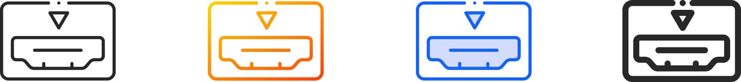 Hdmi Port Symbol Vector Images (over 670)