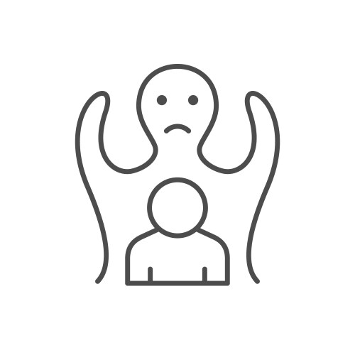 Protect personal data icon graphic pictogram Vector Image