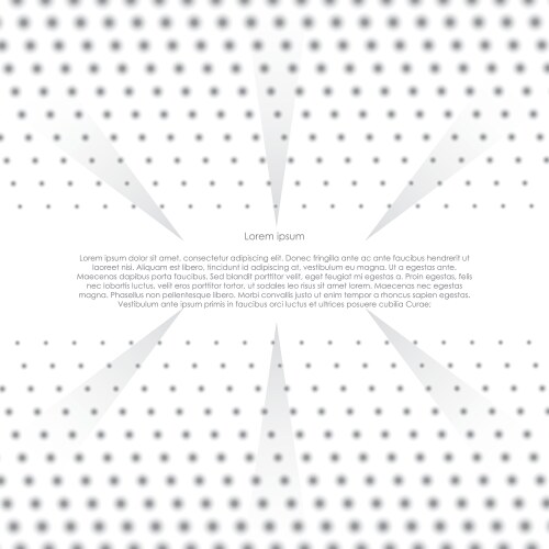 Grey geometrical abstract dot pattern background Vector Image