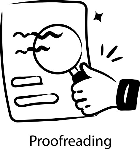 Proofreading Vector Images (over 1,000)