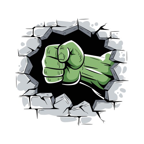 Hulk Fist Vector Images (29)