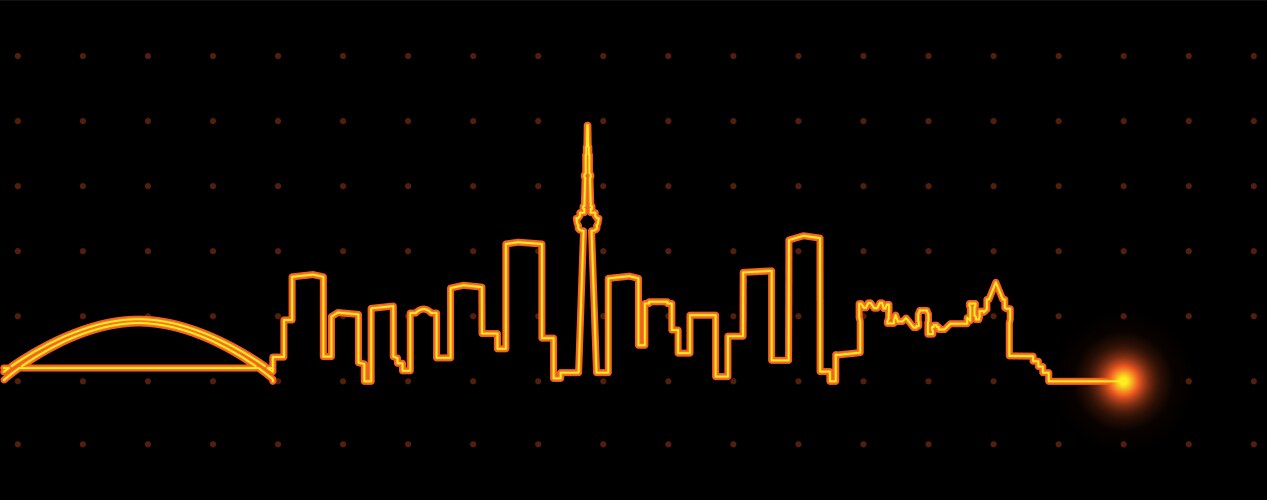 Toronto Skyline Vector Images (over 950)