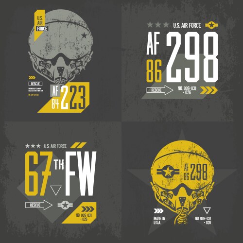 Air Force Patches Vector Images (over 1,300)