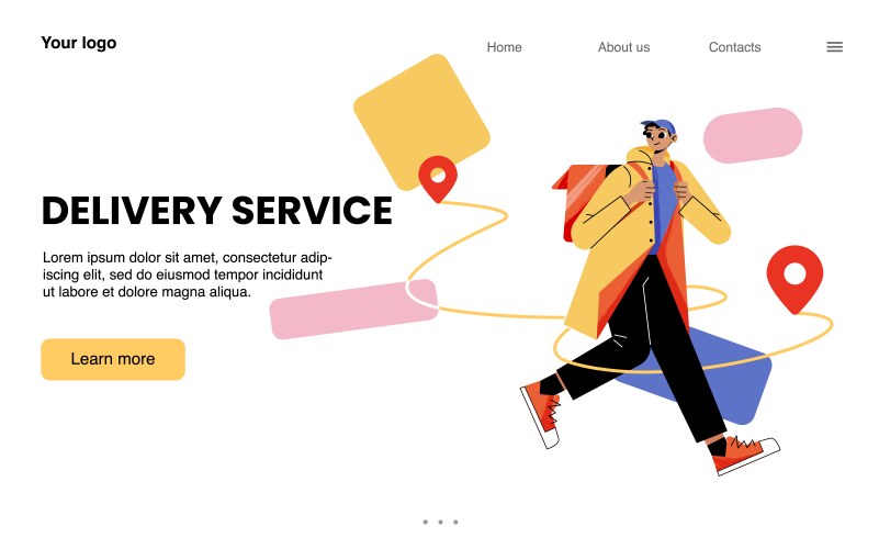 Delivery Banner Vector Images (over 50,000)