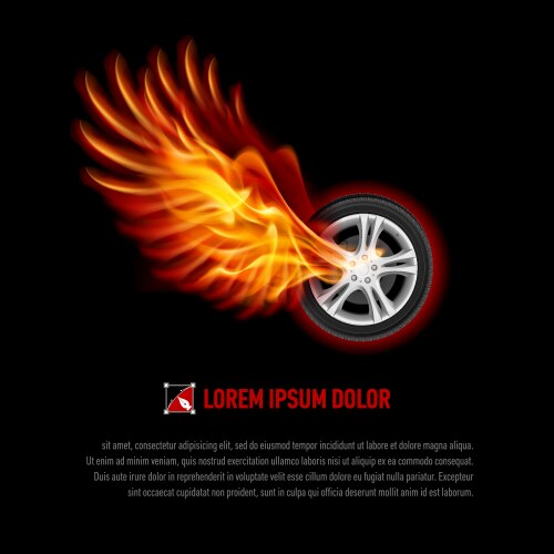 Flaming Wheel Vector Images (over 5,100)