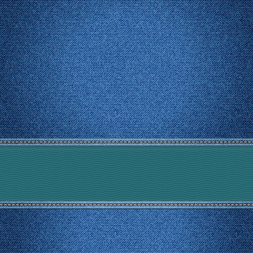 Denim poster Royalty Free Vector Image - VectorStock