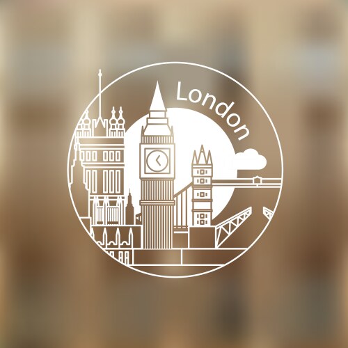 London Skyline Silhouette Vector Images (over 1,700)