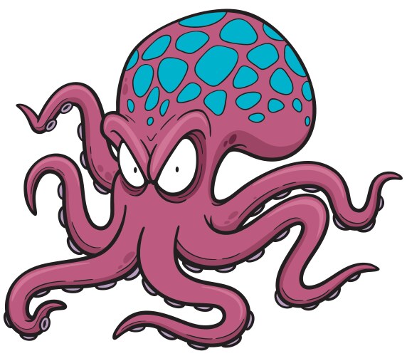 Octopus Cartoon Vector Images (over 18,000)