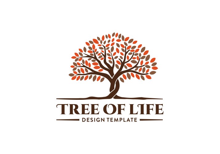 Tree of life logo Royalty Free Vector Image - VectorStock