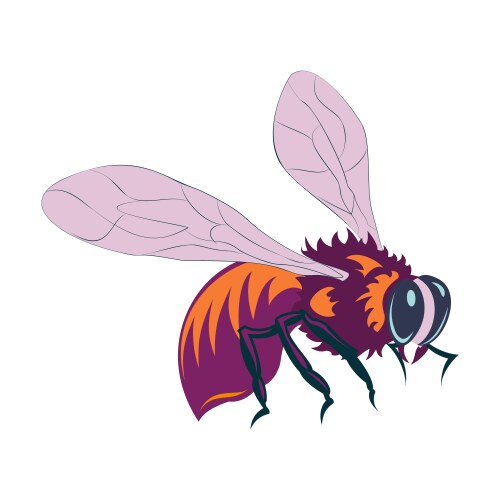 Bee Side View Vector Images (over 110)