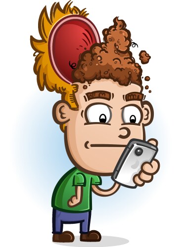 Poop cartoon character holding a sign Royalty Free Vector