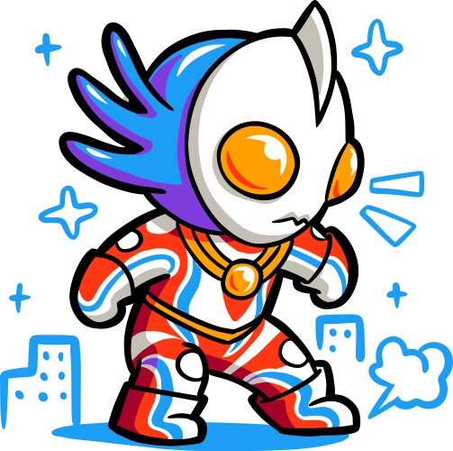 Ultraman Vector Images (8)