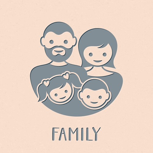 Cartoon Family 4 Vector Images (over 670)