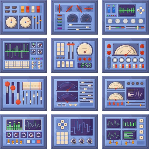 Computer Dashboard Icon Vector Images (over 7,600)