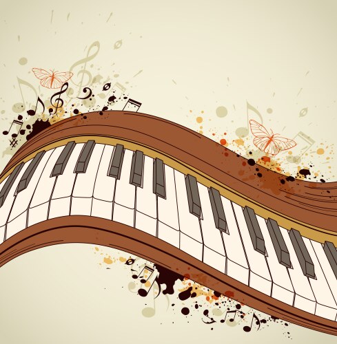 Piano Keys Curved Vector Images (over 260)