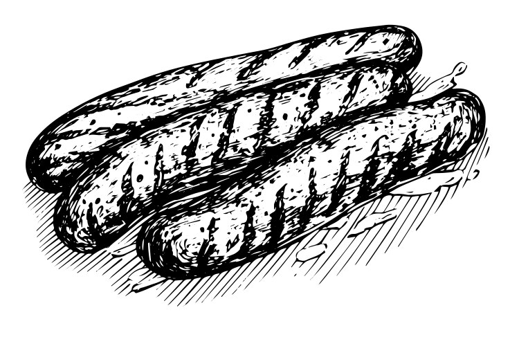 Butcher Doodle Vector Images (over 1,200)