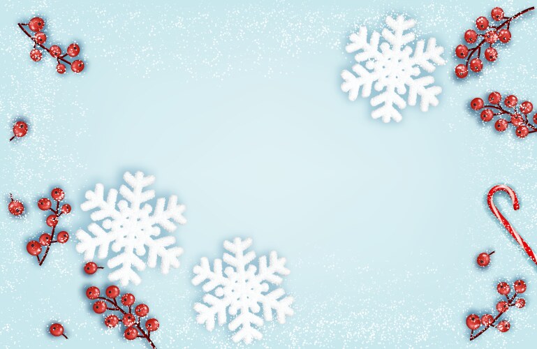 Blue rustic christmas template Royalty Free Vector Image