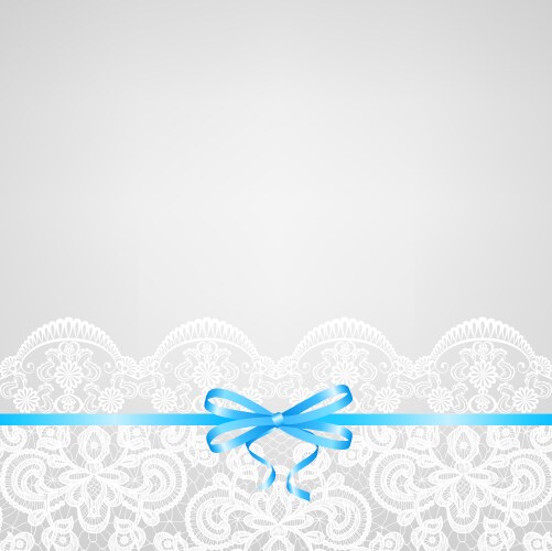 Lace background and pearl necklace Royalty Free Vector Image