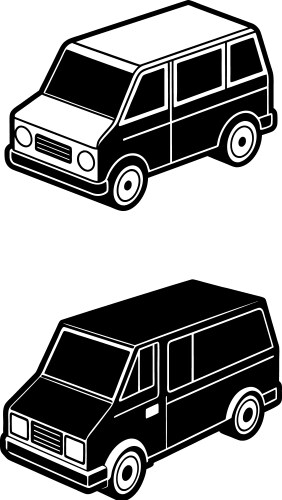 Van Cartoon Vector Images (over 17,000)